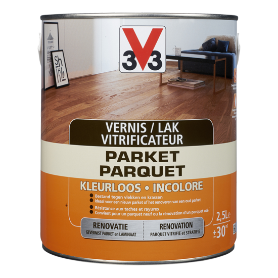 Vitrificateur Parquet Incolore - V33